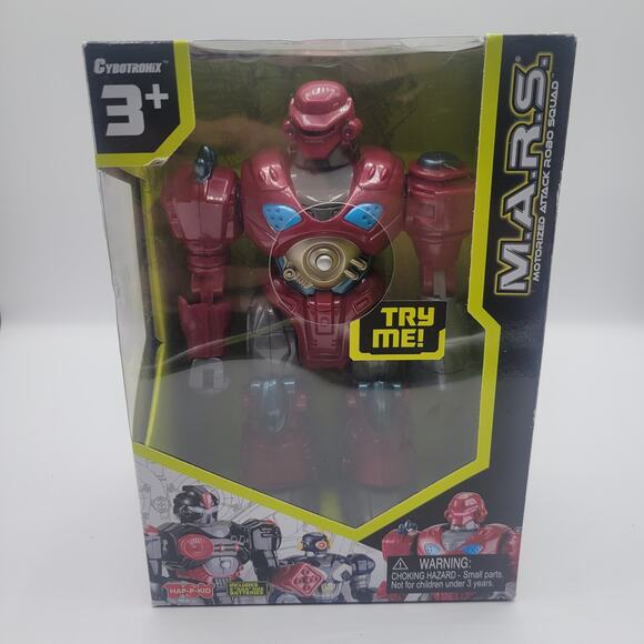 Cybotronix | Toys | New Mars Motorized Attack Robo Squad Cybotronix ...